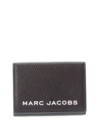 Marc Jacobs Medium Leather Trifold Wallet In Black | ModeSens
