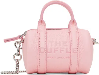 Marc Jacobs Pink 'the Leather Nano Duffle Crossbody' Bag In 669 Ribbon ...