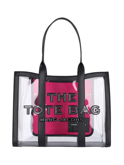 Marc Jacobs The Clear Large Tote Bag In Black | ModeSens