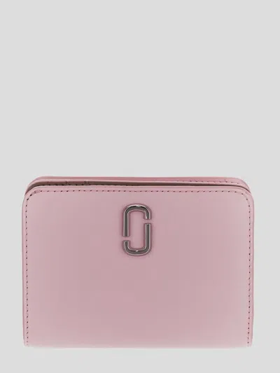 Marc Jacobs The J-marc Mini Compact Wallet In Bubblegum | ModeSens