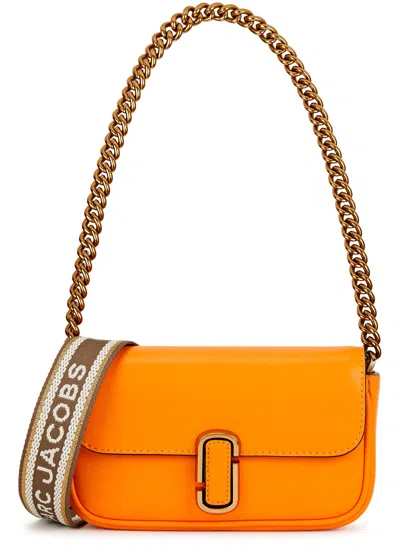Marc Jacobs The J Marc Mini Leather Shoulder Bag In Orange | ModeSens