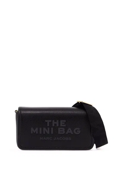 Marc Jacobs The Leather Mini Bag In Black | ModeSens