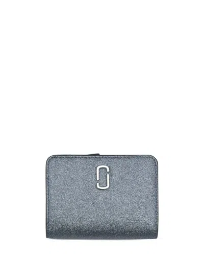 Marc Jacobs The Mini Compact Wallet In Blue | ModeSens