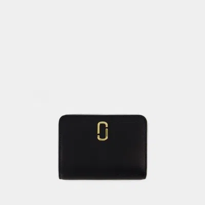 Marc Jacobs The Mini Compact Wallet In Black | ModeSens