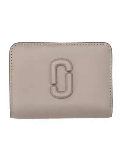 Marc Jacobs The Mini Compact Wallet In Neutral | ModeSens