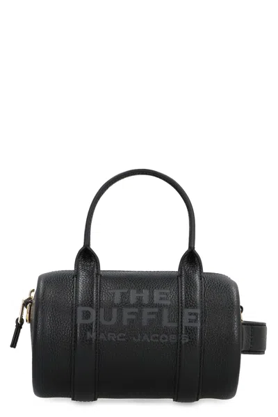 Marc Jacobs The Mini Duffle Bag Leather In Black | ModeSens
