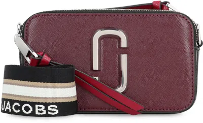 Marc Jacobs The Snapshot Leather Camera Bag In Red-purple Or Grape ...