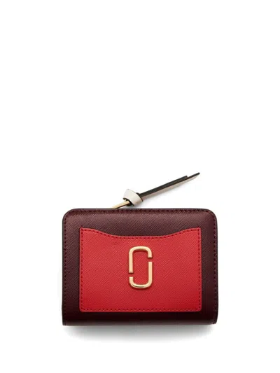 Marc Jacobs The Utility Snapshot Mini Compact Wallet In Red | ModeSens