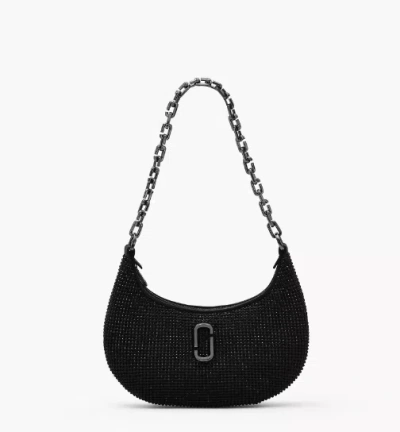Marc Jacobs Women's Rhinestone Chain-link Handle Bag In Black | ModeSens