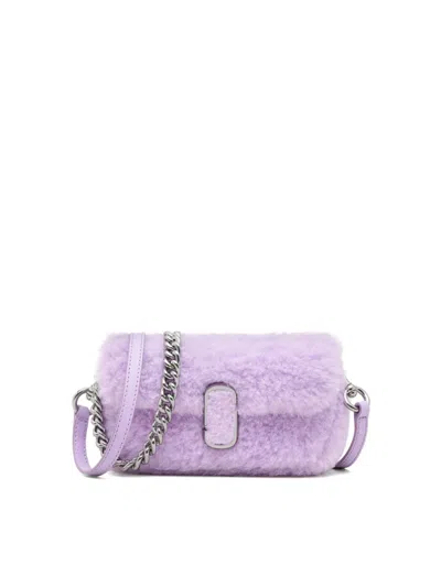 Marc Jacobs Women's The Teddy J Marc Shoulder Bag In Purple | ModeSens