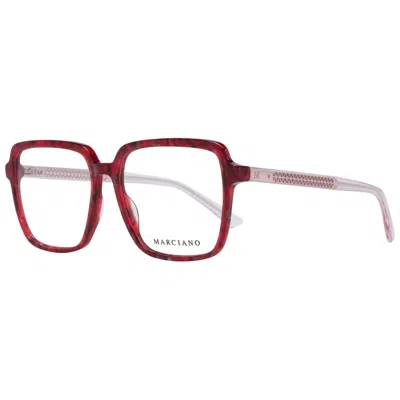 Marciano By Guess Burgundy Women Optical Frames In Red | ModeSens