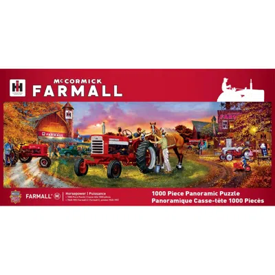 Masterpieces 13 X 39 In. Farmall Horse Power Farmall Tractors Scene ...