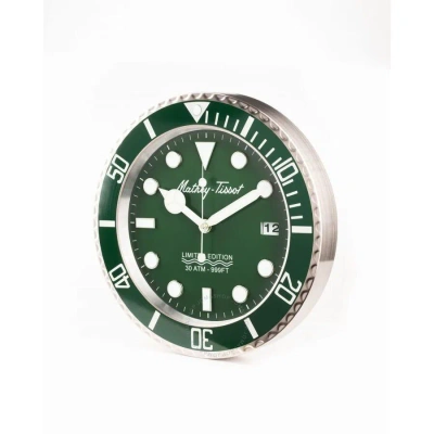 Mathey-tissot Wall Clock Quartz Green Dial Unisex Watch Wcav | ModeSens