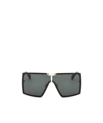 Max Mara Logo Sunglasses In Gray | ModeSens