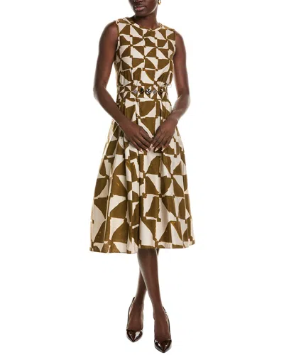 Max Mara S Luce A-line Dress In Brown | ModeSens