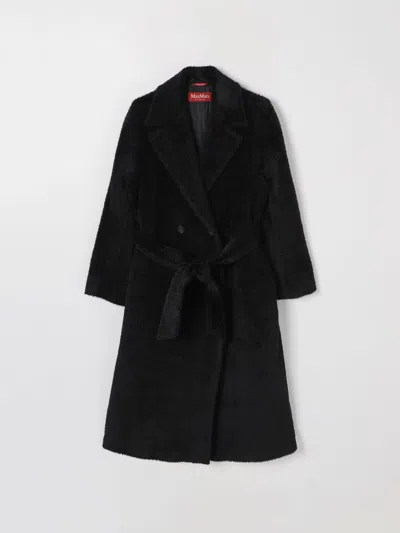 Max Mara Studio Coat Woman Black Women | ModeSens