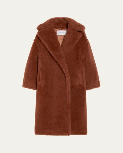 Max Mara Teddy Bear Icon Coat In Rust | ModeSens