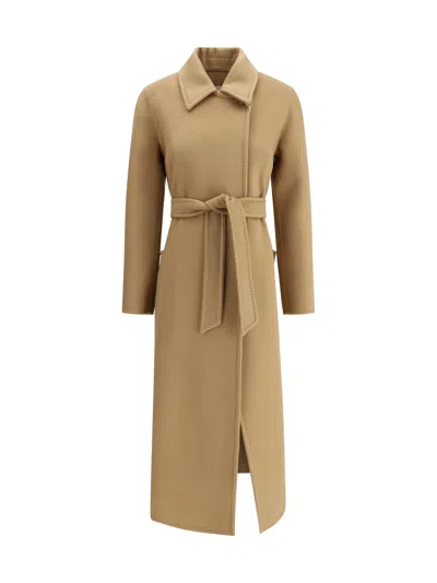 Max Mara Women Artur Long Coat In Multicolor | ModeSens