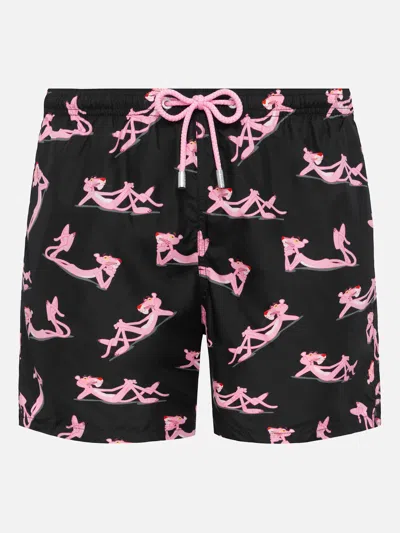 Mc2 Saint Barth Lightweight Fabric Swim Shorts Lighting With The Pink ...