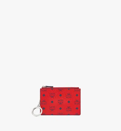 Mcm Key Pouch In Visetos Original In Multi | ModeSens