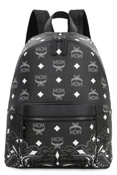 Mcm Stark Faux Leather Backpack | ModeSens