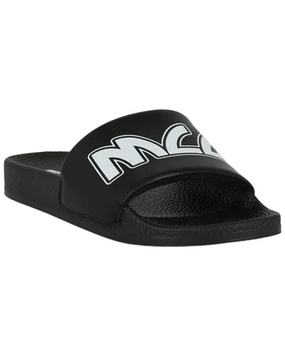 Mcq By Alexander Mcqueen Logo Pool Slide In Black | ModeSens