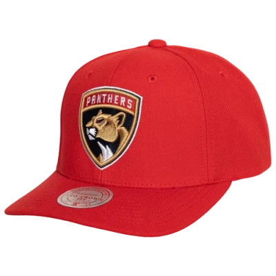 Mitchell & Ness Mens Florida Panthers Panthers Ground 2.0 Pro Snapback ...
