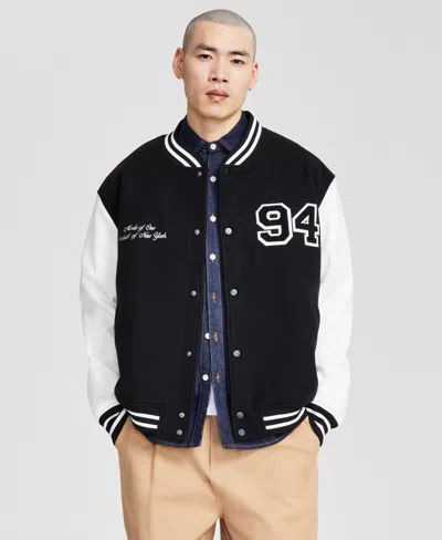 Mode Of One Men's Ny Varsity Jacket, Exclusively At Macy's In Deep ...