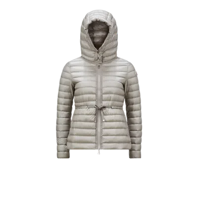 Moncler Raie Short Down Jacket Grey In Nude | ModeSens