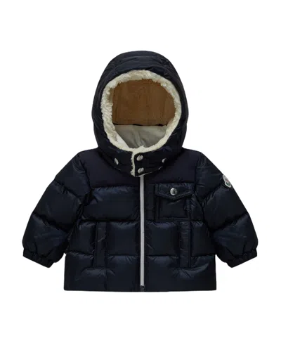 Moncler Eduard Padded Goose-down Jacket In Blue | ModeSens