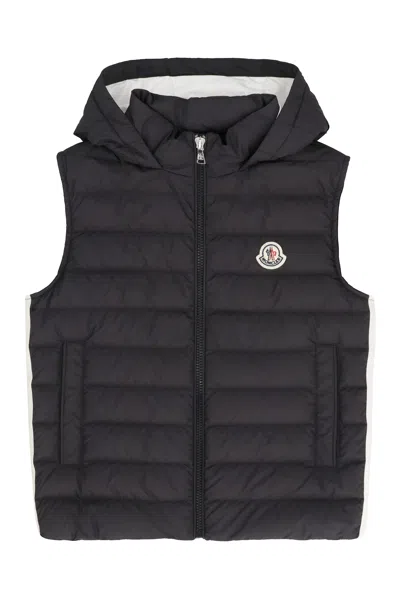 Moncler Kids' Kamaria Bodywarmer Jacket In Black | ModeSens