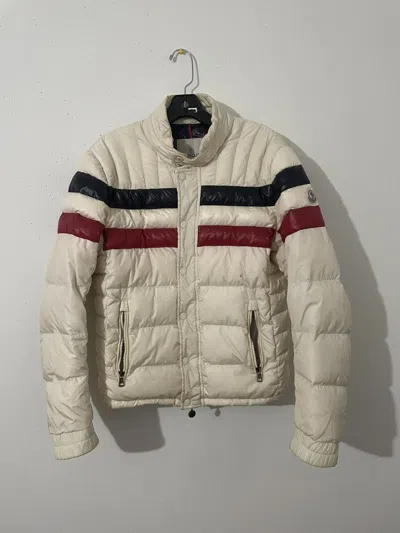 Pre-owned Moncler Striped Technical Menuire Sport Jacket Chief Keef In ...