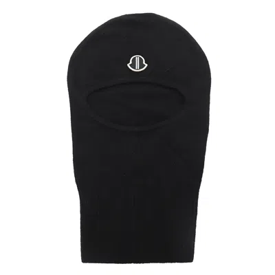 Moncler X Rick Owens Moncler Rick Owens Knit Skull Balaclava In Black ...