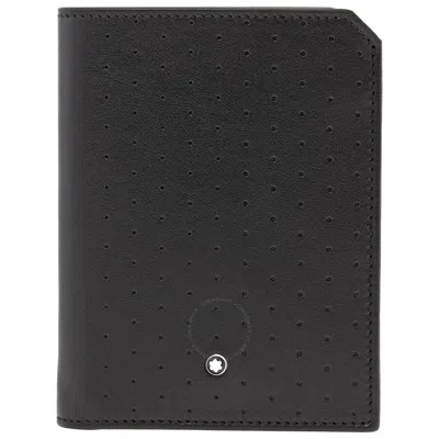 Montblanc Urban Racing Black Leather Spirit Vertical Wallet Men's ...