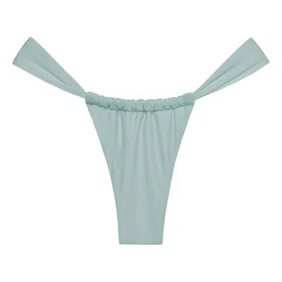 Montce Women's Blue / White Powder Blue Sandra Bikini Bottom In Blue ...