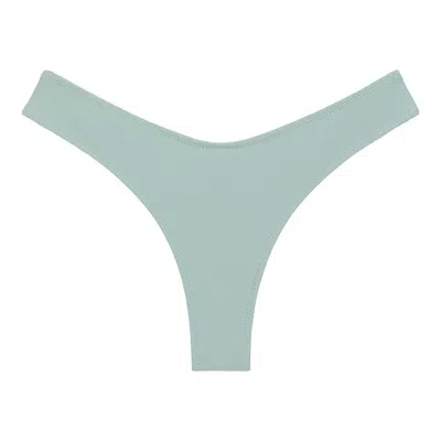 Montce Women's Powder Blue Added Coverage Lulu Zig-zag Stitch Bikini ...