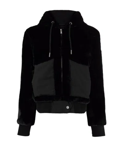 Moose Knuckles Logo Patch Puffer Jacket In Black | ModeSens