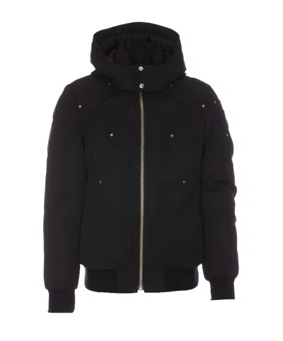 Moose Knuckles Original Ballistic Bomber In Black | ModeSens