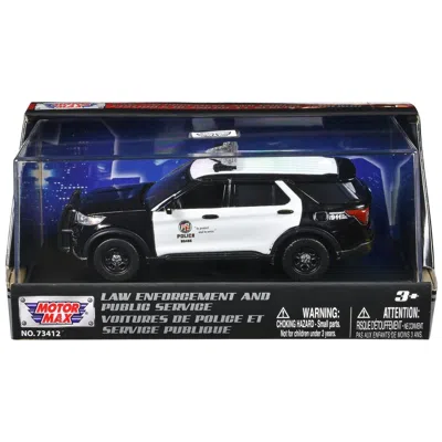 Motormax 2022 Ford Police Interceptor Utility Lapd Los Angeles Police ...