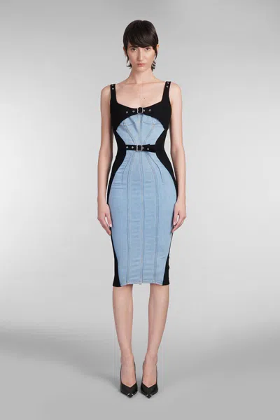 Mugler Dresses In Blue | ModeSens