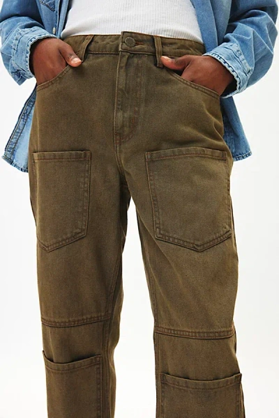 Native Youth Lacy Acid Wash Jean In Brown, Men's At Urban Outfitters ...