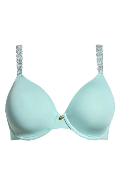 Natori Pure Luxe Underwire T-shirt Bra In Morning Dew/smoky | ModeSens