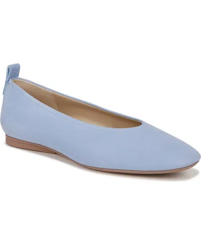 Naturalizer Carla Ballet Flats In Bluebell Suede | ModeSens