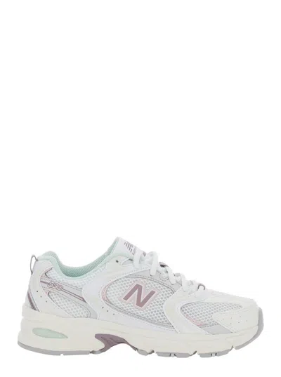 New Balance '530' White Sneaker With Mesh Design And Side Logo In Tech ...