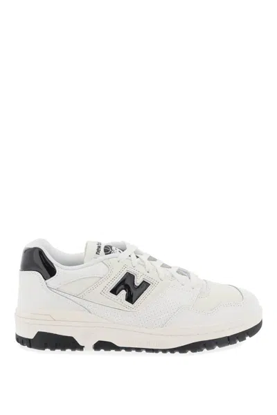 New Balance '550 Patent Leather Sneakers In Bianco | ModeSens