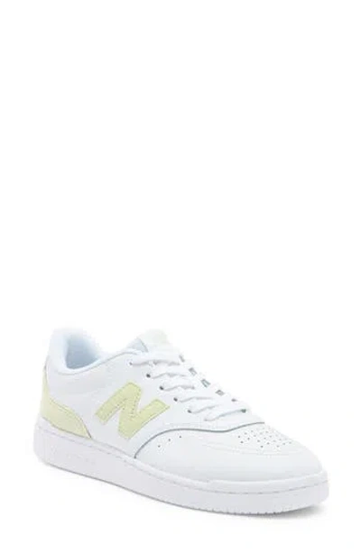New Balance 80 Basketball Sneaker In White/natural Mint | ModeSens