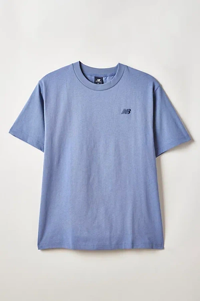 New Balance Athletics Cotton Relaxed Fit Tee In Dusk Shower, Men's At ...