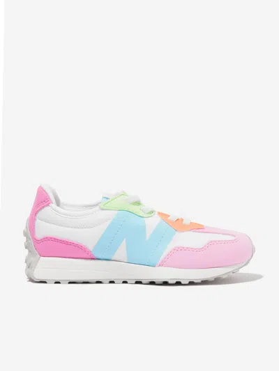 New Balance Girls 327 Logo Trainers In Multicoloured | ModeSens