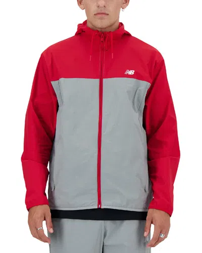 New Balance Jacket In Red | ModeSens