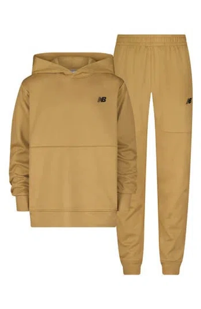 New Balance Kids' Tech Fleece Hoodie & Joggers Set In Great Plains ...